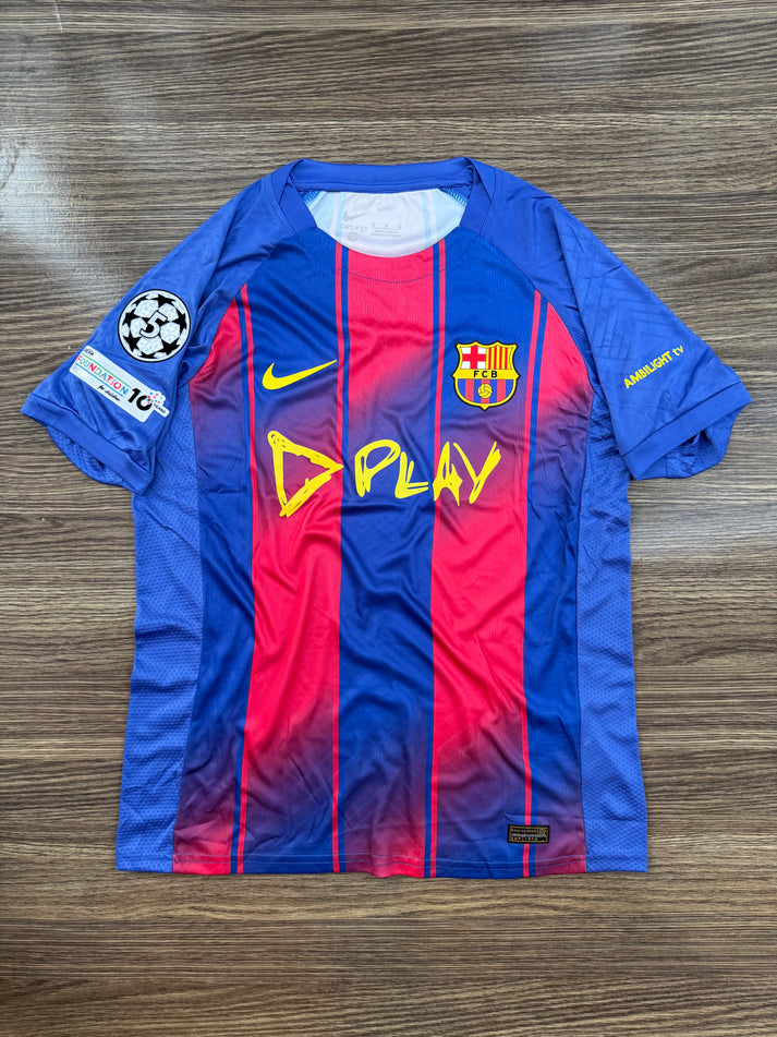 Barca x Play 25/26 Home Kit – FootballshirtsPK