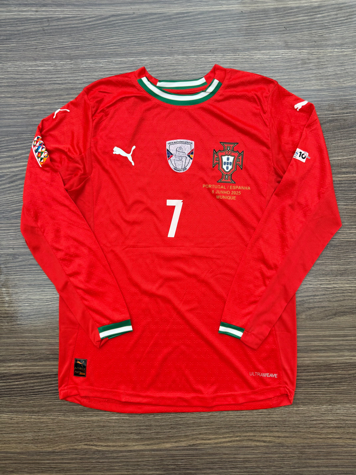 Portugal 25 Home Kit Full Sleeves – FootballshirtsPK